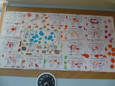 Des vaches avec ou sans tâches ??? - Ecole maternelle de DUN LE POELIER